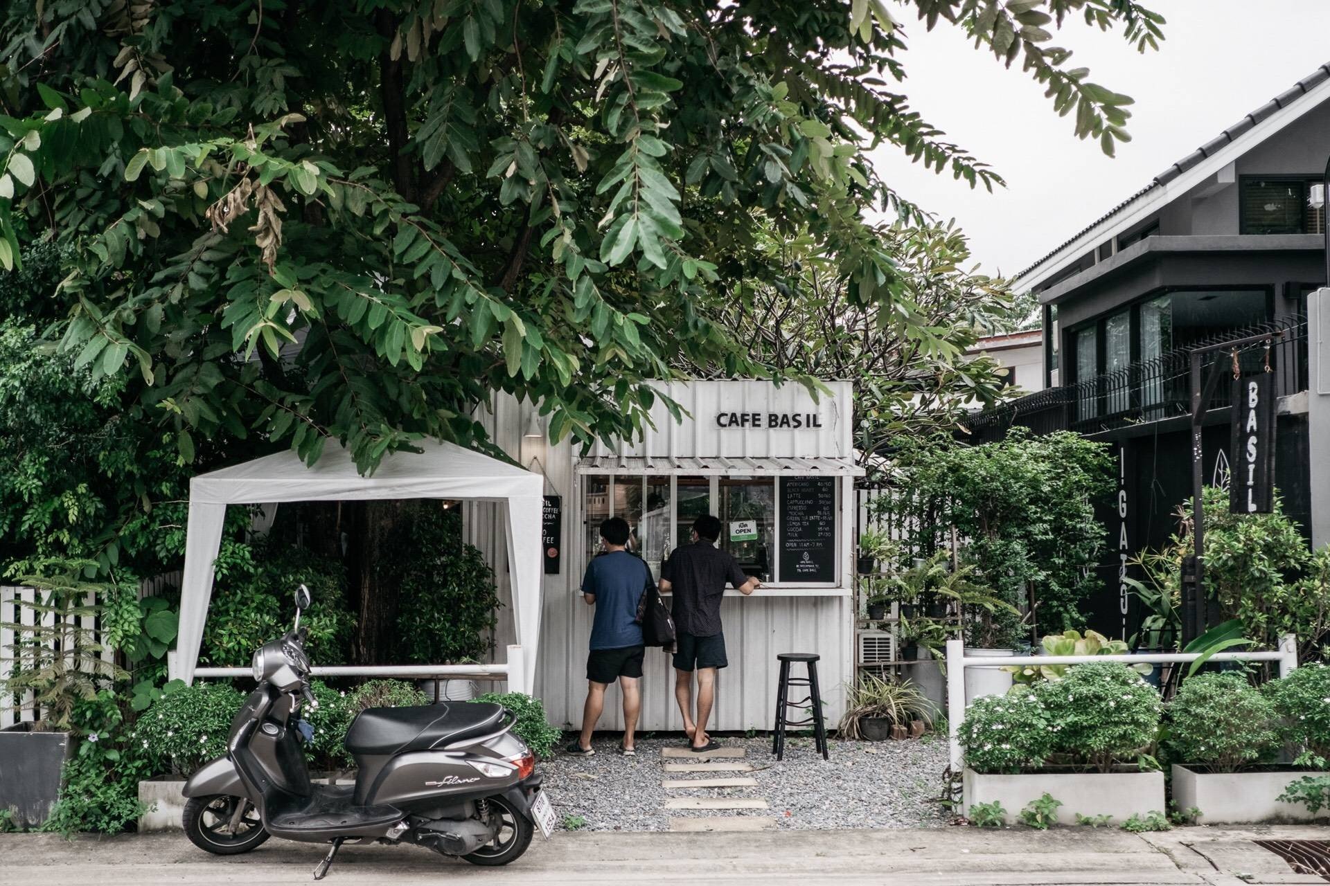รีวิว Cafe Basil - CAFE BASIL ร้านกาแฟแนว Grab&Go - Wongnai
