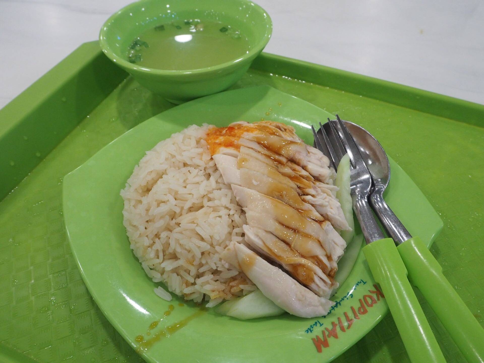 Chicken Rice ร้าน Kopitiam Vivo City B2