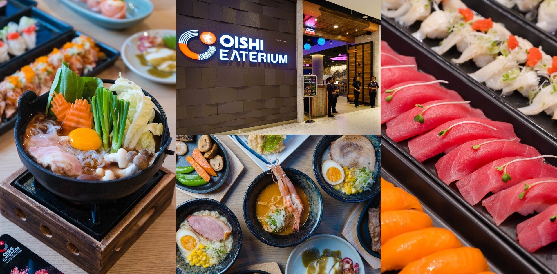 OISHI EATERIUM ภูเก็ต บุฟเฟ่ต์สุดฟินเหมือนนั่งกินอยู่ญี่ปุ่น!