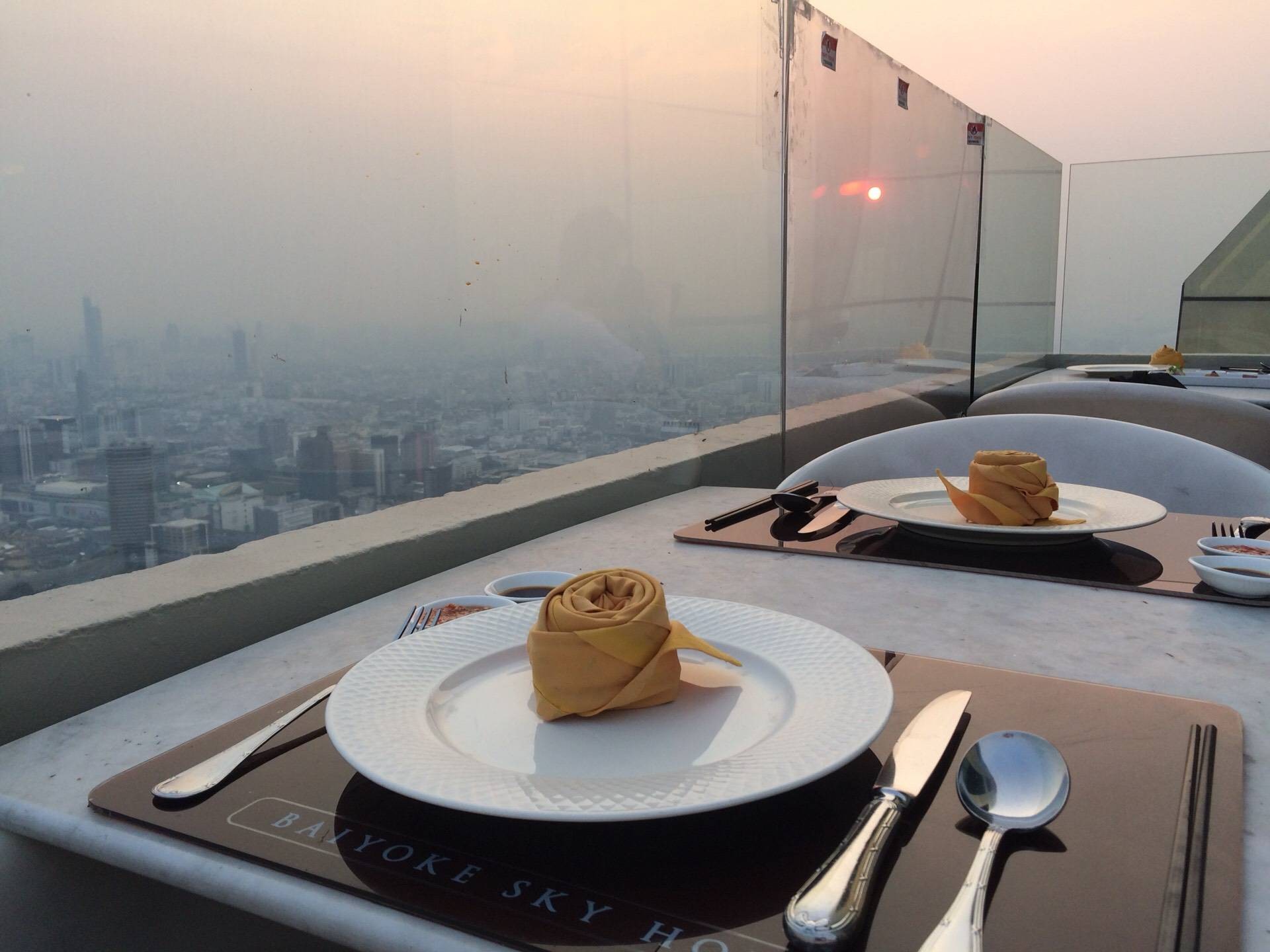 รีวิว BANGKOK BALCONY Baiyoke Sky Hotel ชั้น 81 - นั่งกินลมชมบรรยากาศบน ...