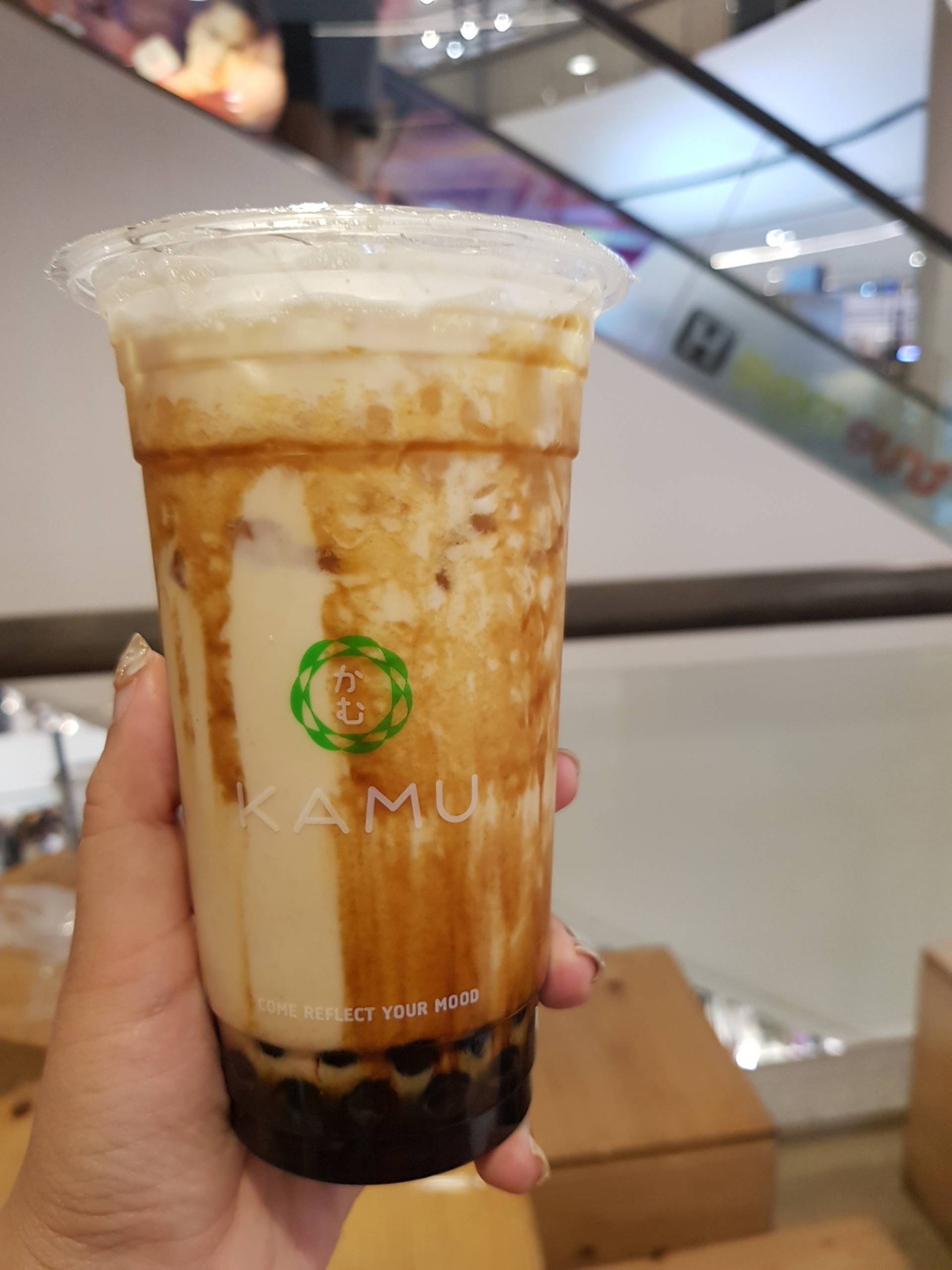 รีวิว Kamu Tea Central Pinklao - เมนูพรีเมี่ยม ลูกค้าอย่างเยอะ