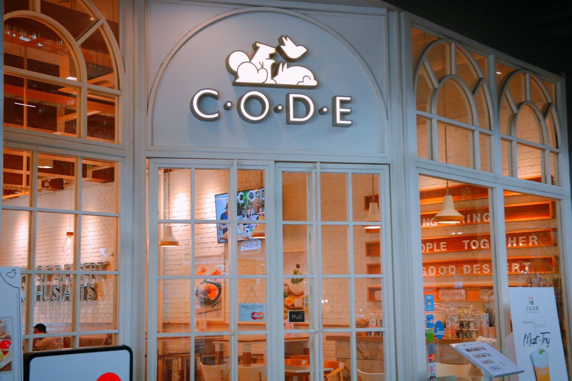 รีวิว CODE Cafe of Dessert Enthusiasts The Jas Ramintra - ขนมหวาน นั่ง ...