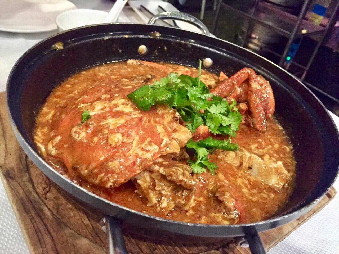 รีวิว Jumbo Seafood @ Riverside Point - ผัดผงกระหรี่ปูตัวยักษ์ - Wongnai