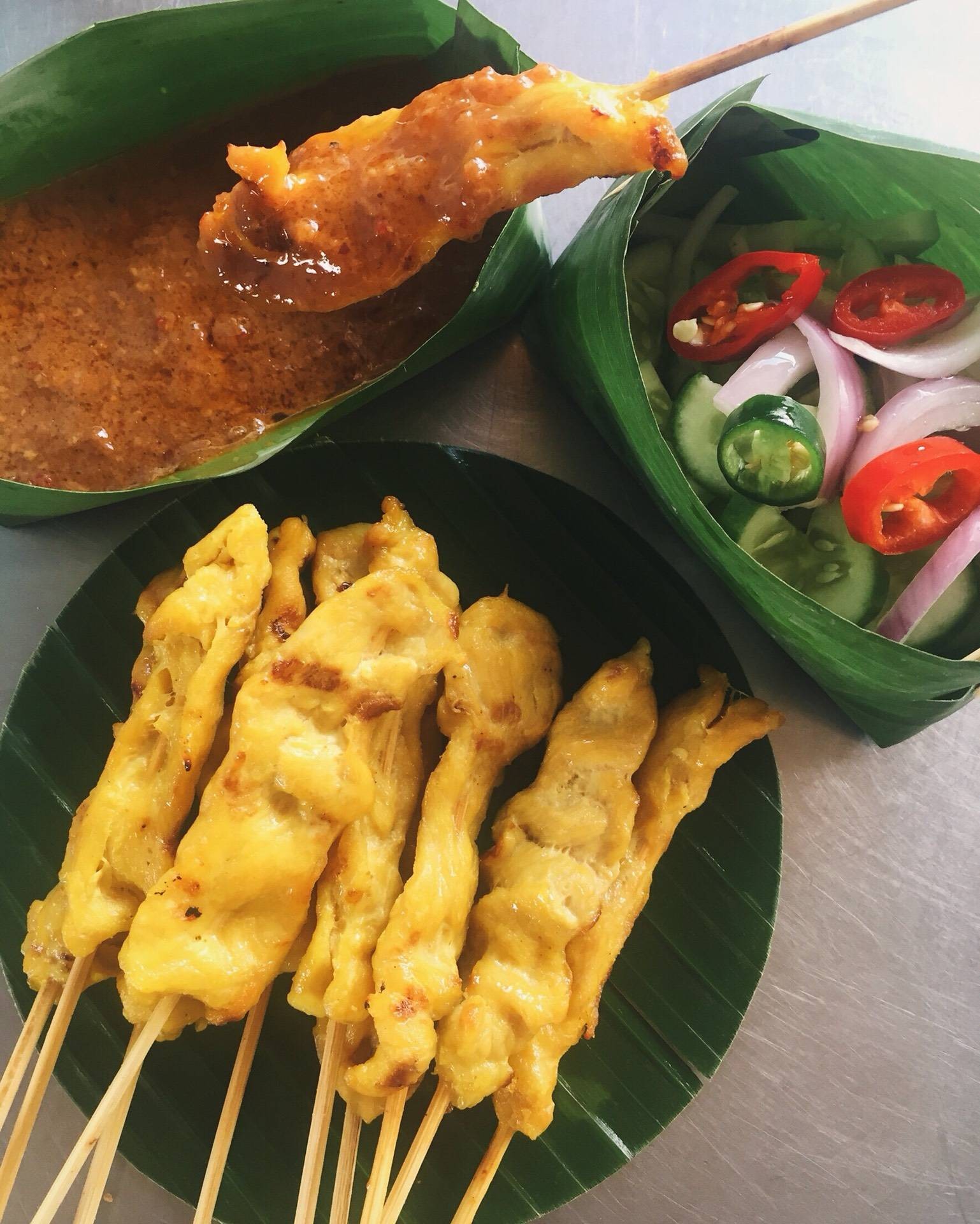 หมูสะเต๊ะณัฐมนต์ Golden Place Rama 9 - สั่งอาหารเดลิเวอรี | Wongnai x ...