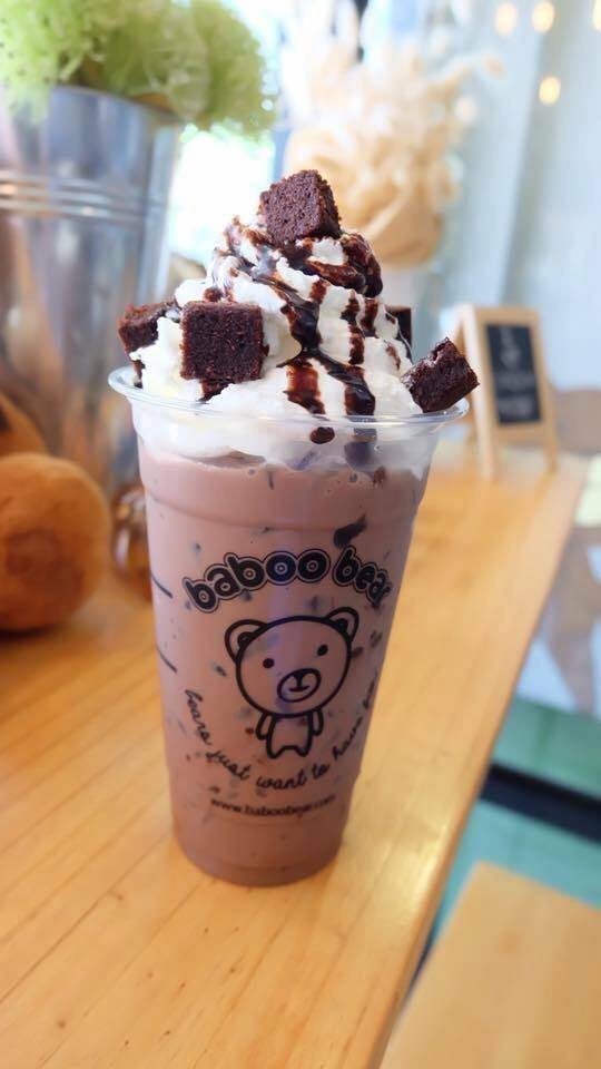 รีวิว Baboo Bear Milk Tea Pathumthani - ราคาถูก อร่อย