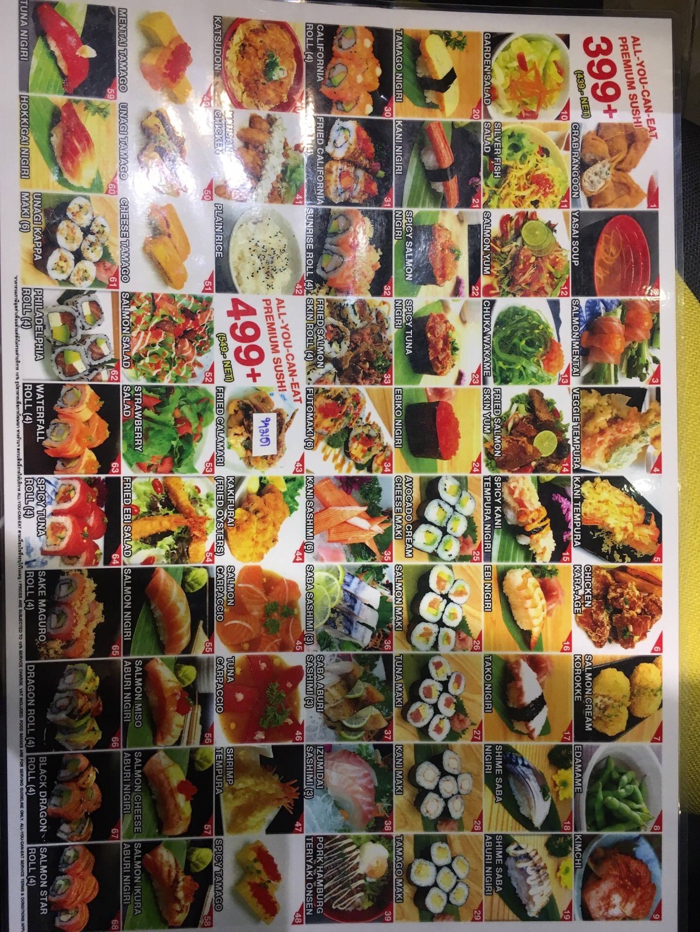 รีวิว Blue Ocean Sushi เทพารักษ์ - all-you-can-eat ราคาไม่แพง คุณภาพสม ...