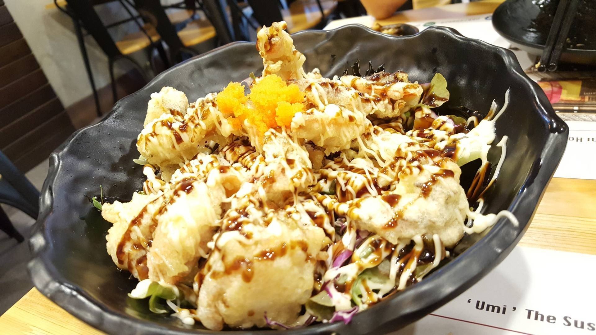 รีวิว UMI Japanese Restaurant - วัตถุดิบดี