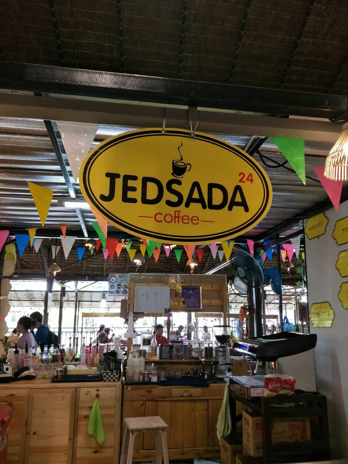 ร้าน Jessada Coffee ตลาดน้ำพันท้ายนรสิงห์ | รีวิวร้านอาหาร