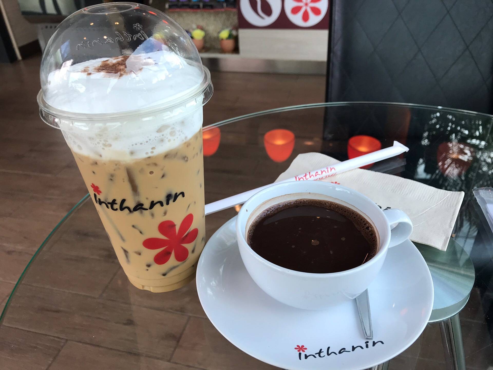 รีวิว Inthanin Coffee ปั๊มบางจากคลองท่อม
