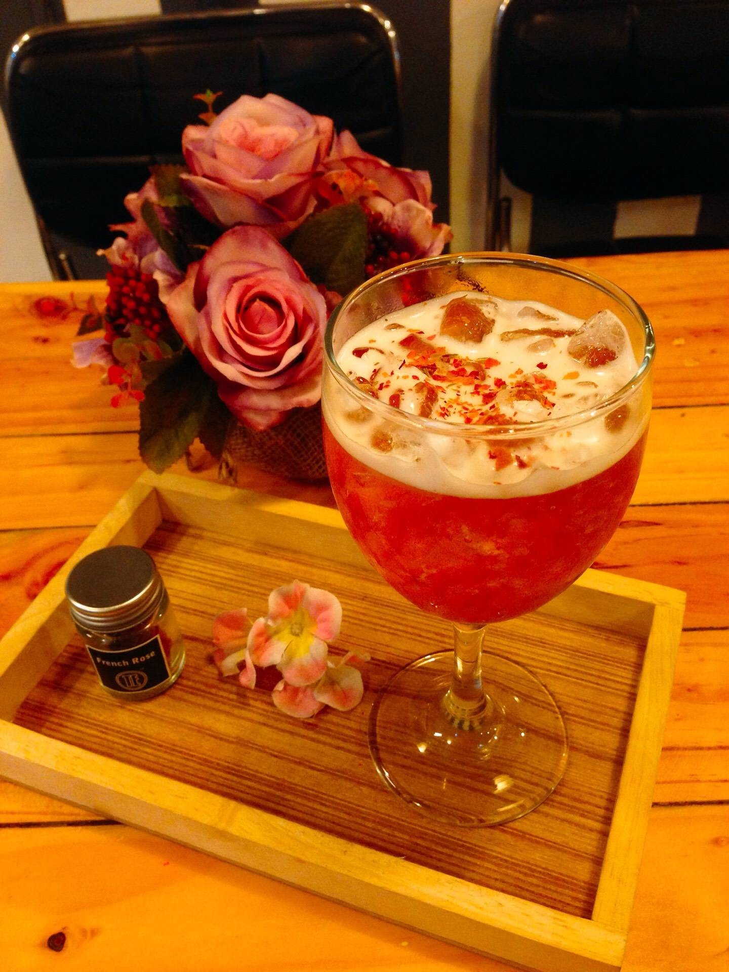 สูตร Pink Tea Cold brew Mocktail 🍹 พร้อมวิธีทำโดย Look@mee TVD ...