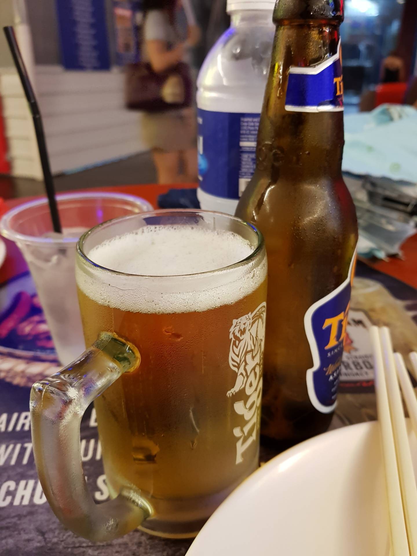 Tiger Beer ร้าน Chinatown Seafood