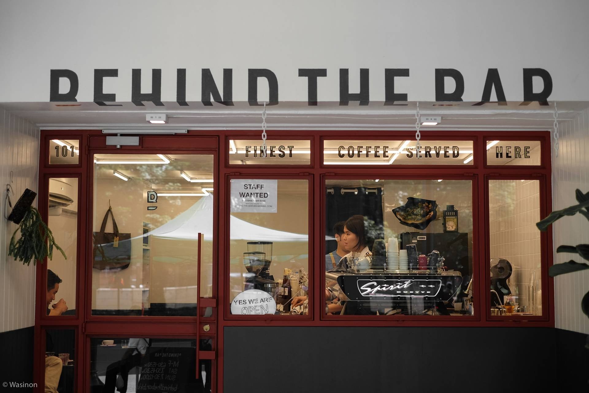 รีวิว Behind the Bar - ร้านกาแฟเล็กๆที่เต็มไปด้วยคุณภาพ บาริสต้าที่มี ...