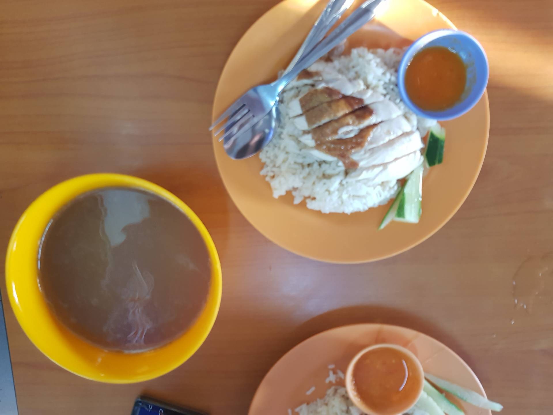 รีวิว Shuang Shun Chicken Rice Geylang - Aromatic Rice with Chewy ...