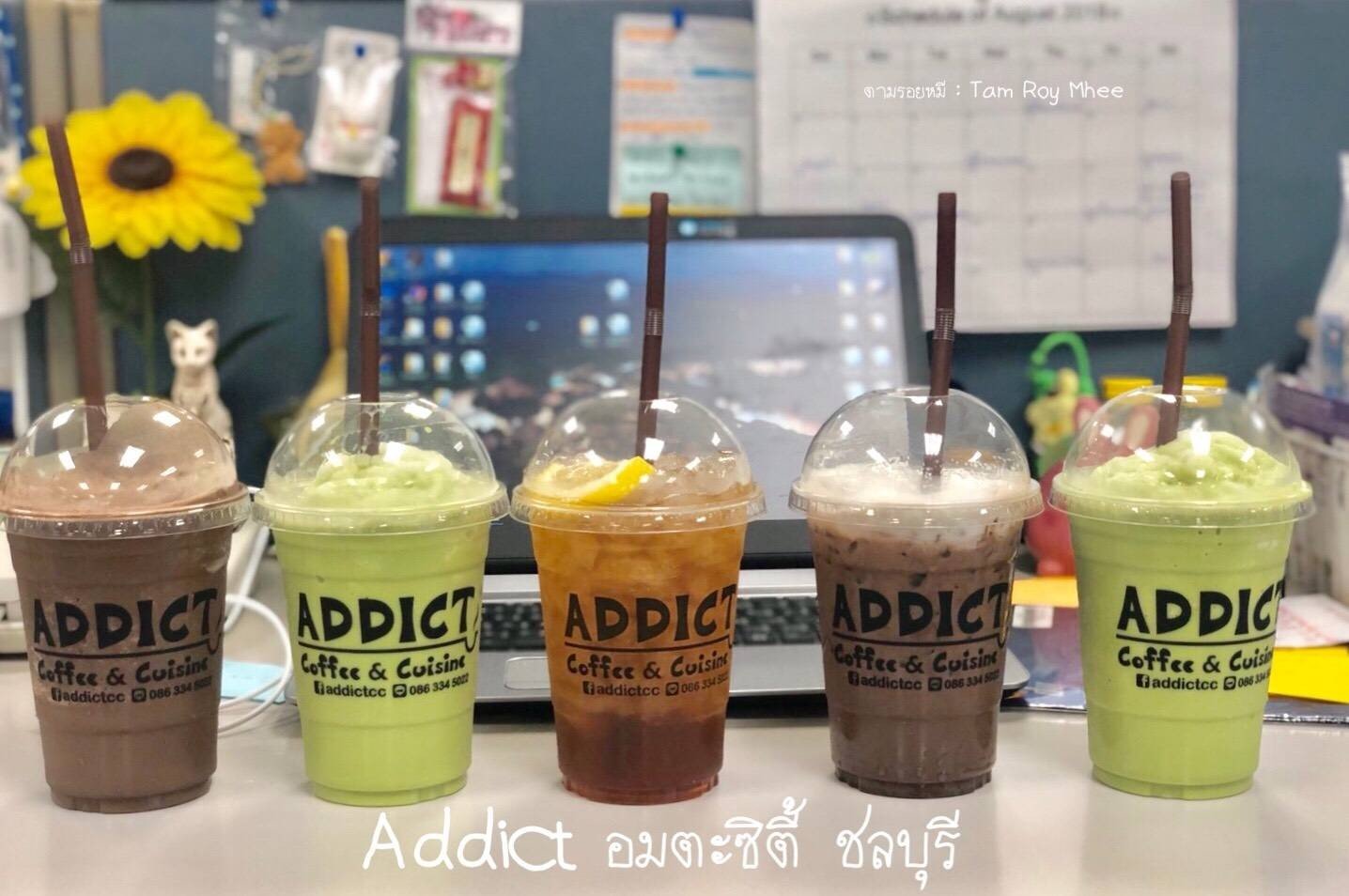 รีวิว Addict Coffee อมตะนคร - เกือบดีแระ ถ้าพนักงานหน้าตายิ้มแย้ม