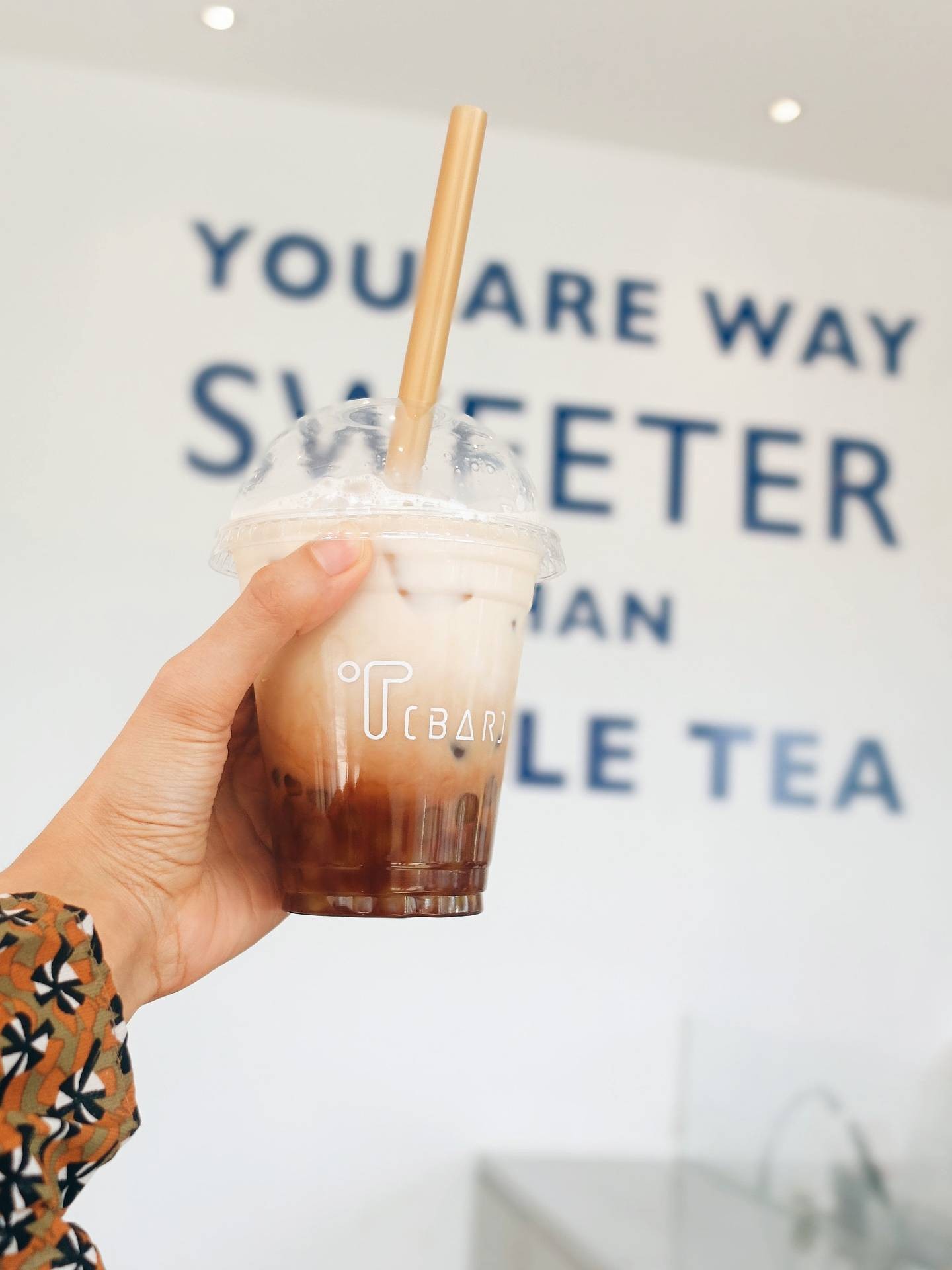 รีวิว Tbar @TU Rangsit - ชาไข่มุขรสชาติมาตราฐานทั่วไป แต่ไอติมอร่อยย