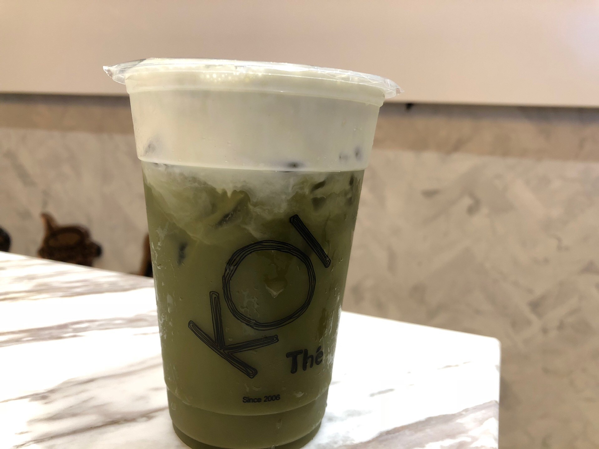 รีวิว KOI Thé Silom Complex - Matcha Macchiato ไม่ค่อยเข้มข้นเท่าไหร่