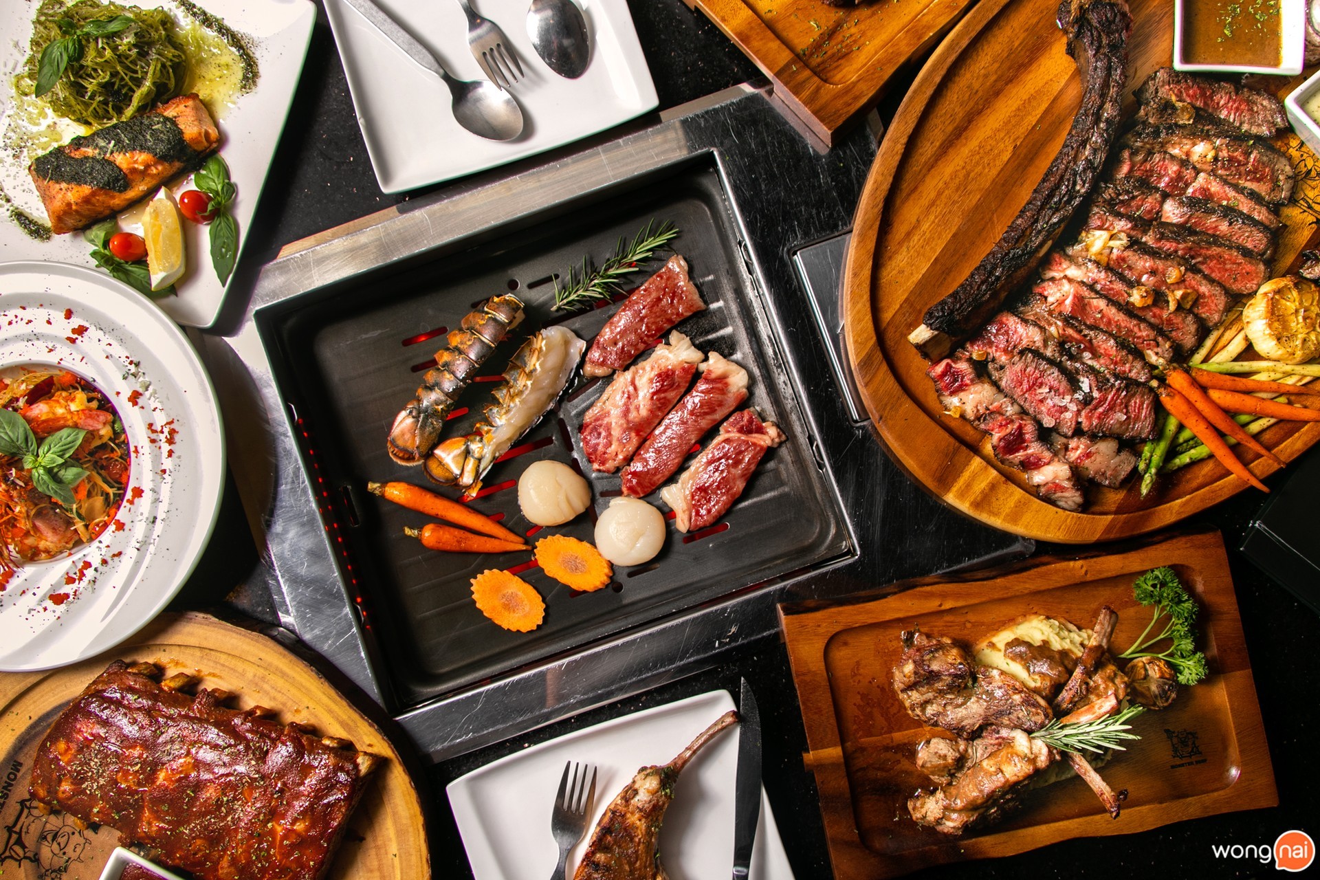 Monster Beef ร้านบุฟเฟ่ต์ปิ้งย่าง เสิร์ฟเมนูสเต๊กสุดพรีเมียม!