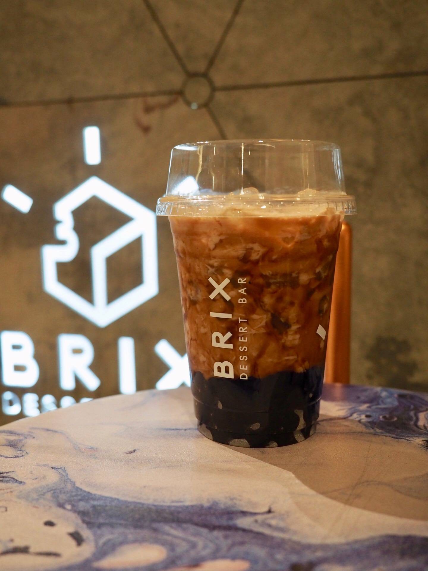 รีวิว BRIX Dessert Bar ชั้น G สยามพารากอน - งานชาไข่มุกก็มา