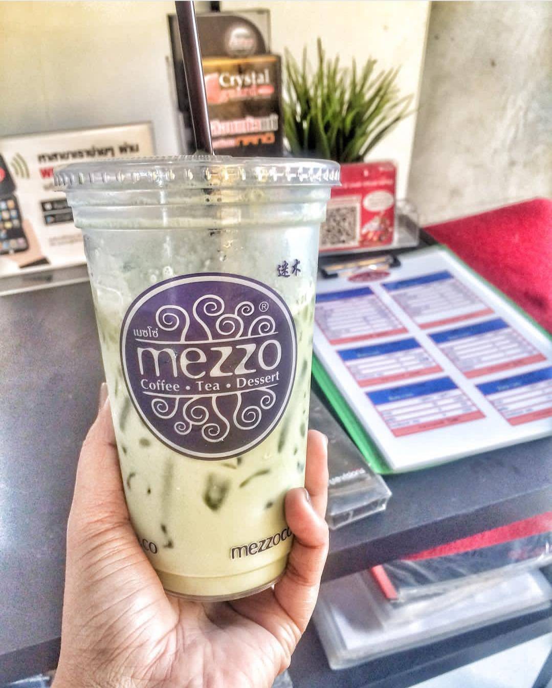 รีวิว Mezzo Coffee พลาซ่าลากูน วังหิน - ชากาแฟ หลายสาขาใน กทม