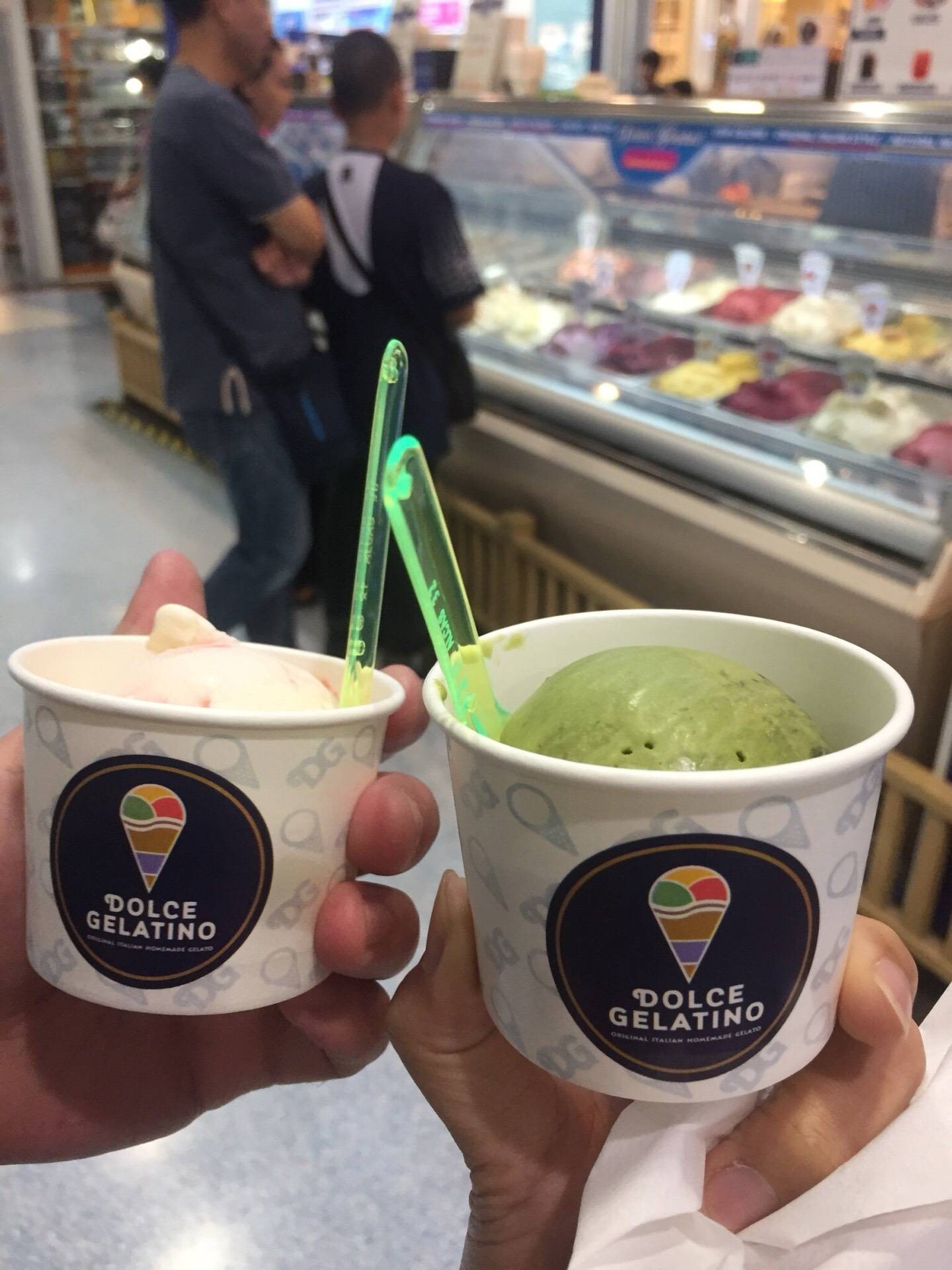 รีวิว Dolce Gelatino - โดเช่ เจลาติโน่ CentralPlaza Rama 2 - ice-cream ...