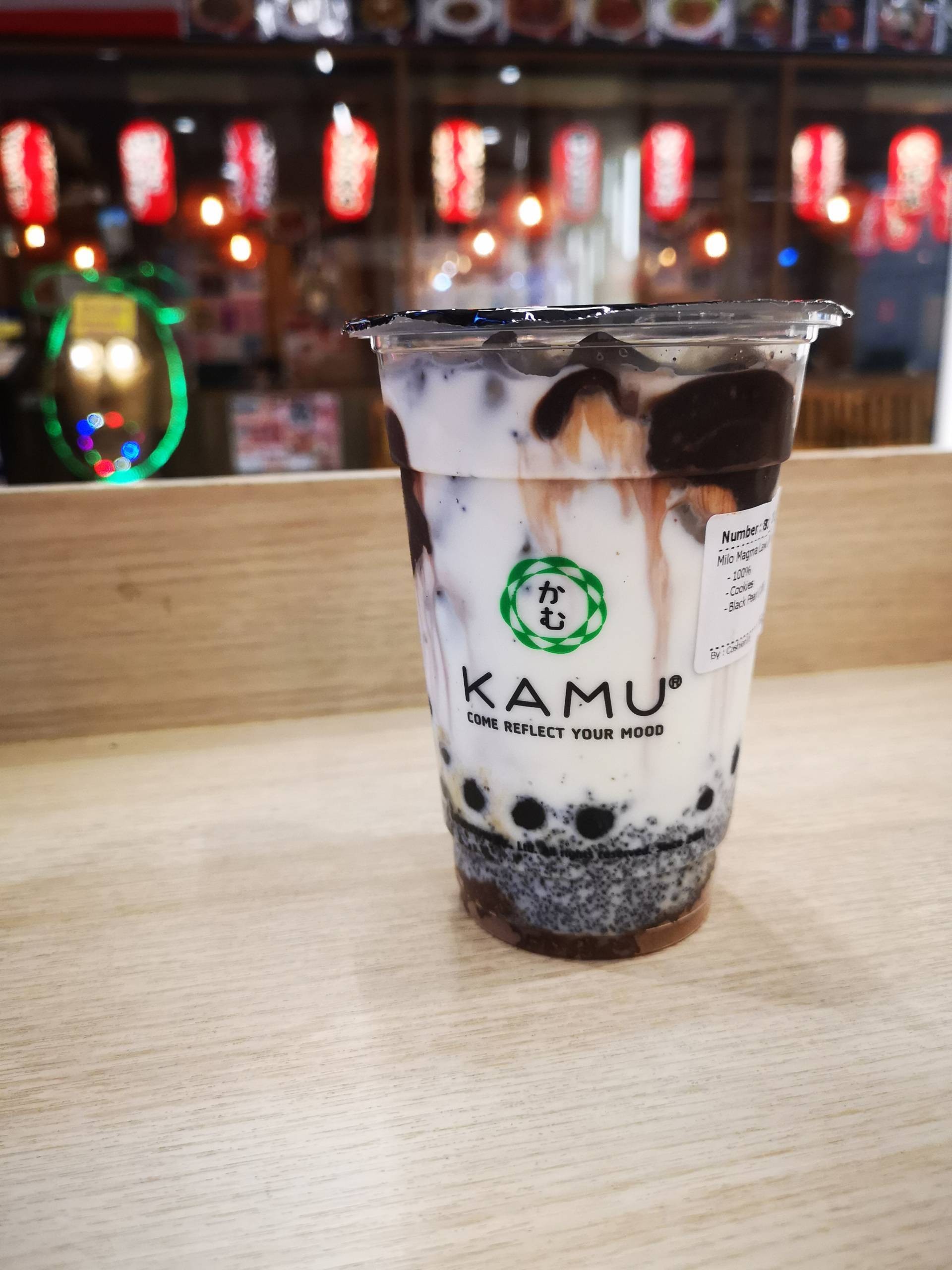 รีวิว Kamu Tea CENTURY THE MOVIE PLAZA SUKHUMVIT - Milo magma lava!