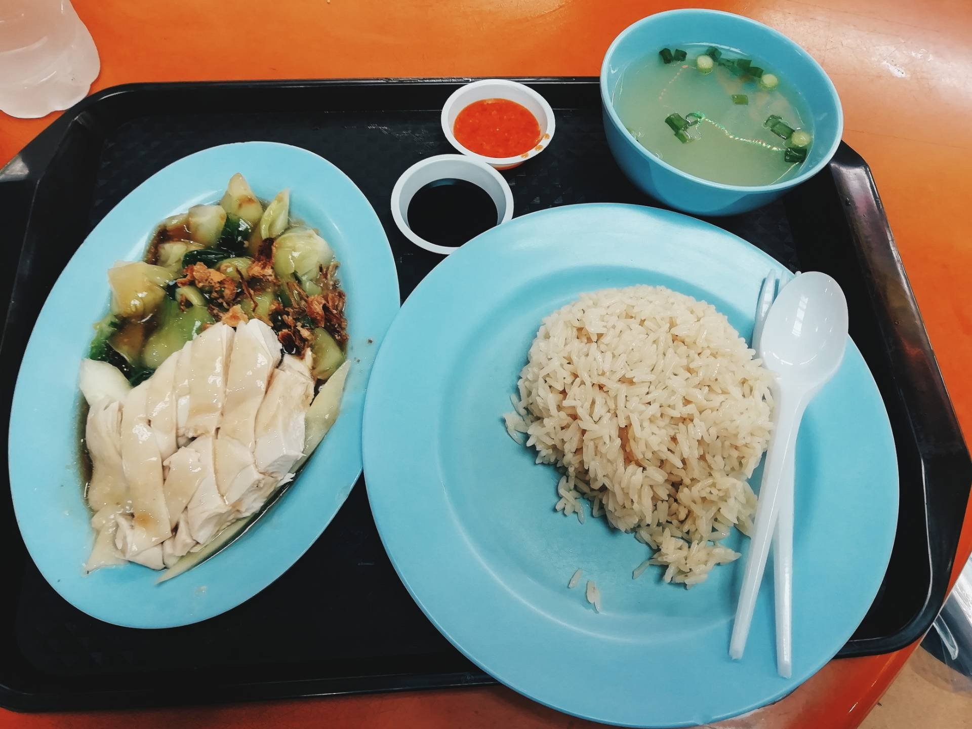 รีวิว Ah Tai Hainanese Chicken Rice maxwell food center - ข้าวมันไก่ ...