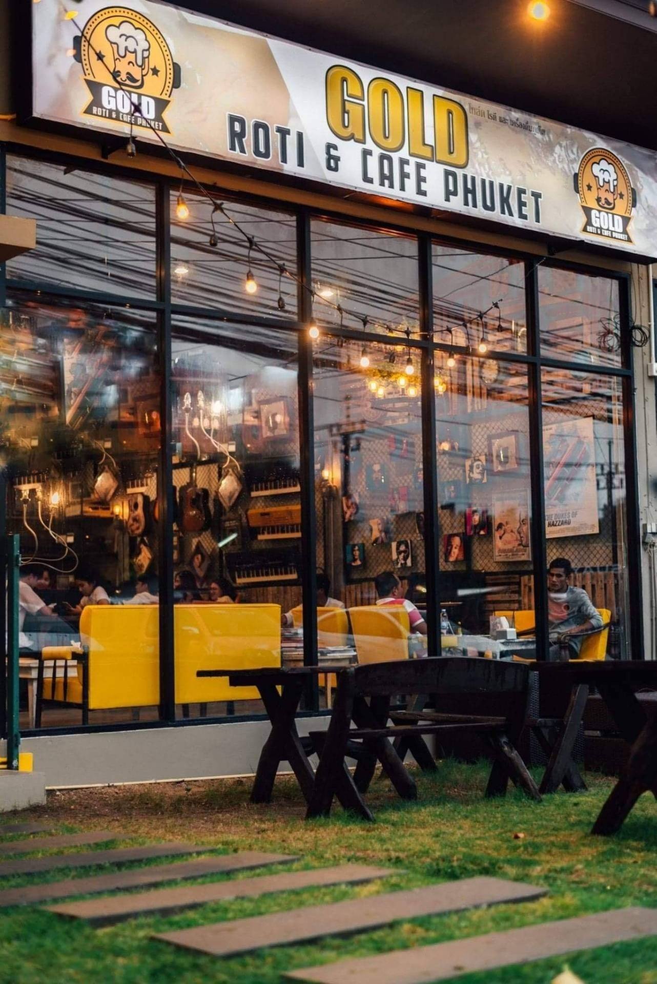 รีวิว Gold Roti Cafe Phuket Thalang ถลาง - ร้านโรตีชาชักคาเฟ่แห่งแรกใน ...