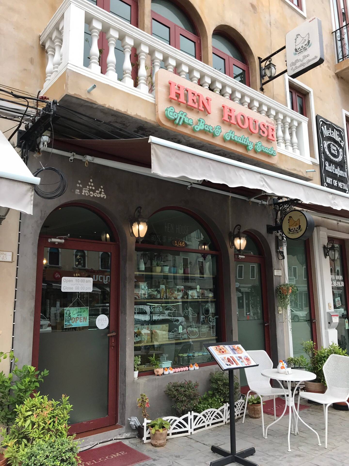 รีวิว Hen House Coffee Bar & Healthy Food วัชรพล, อาหารคลีน, อาหาร ...