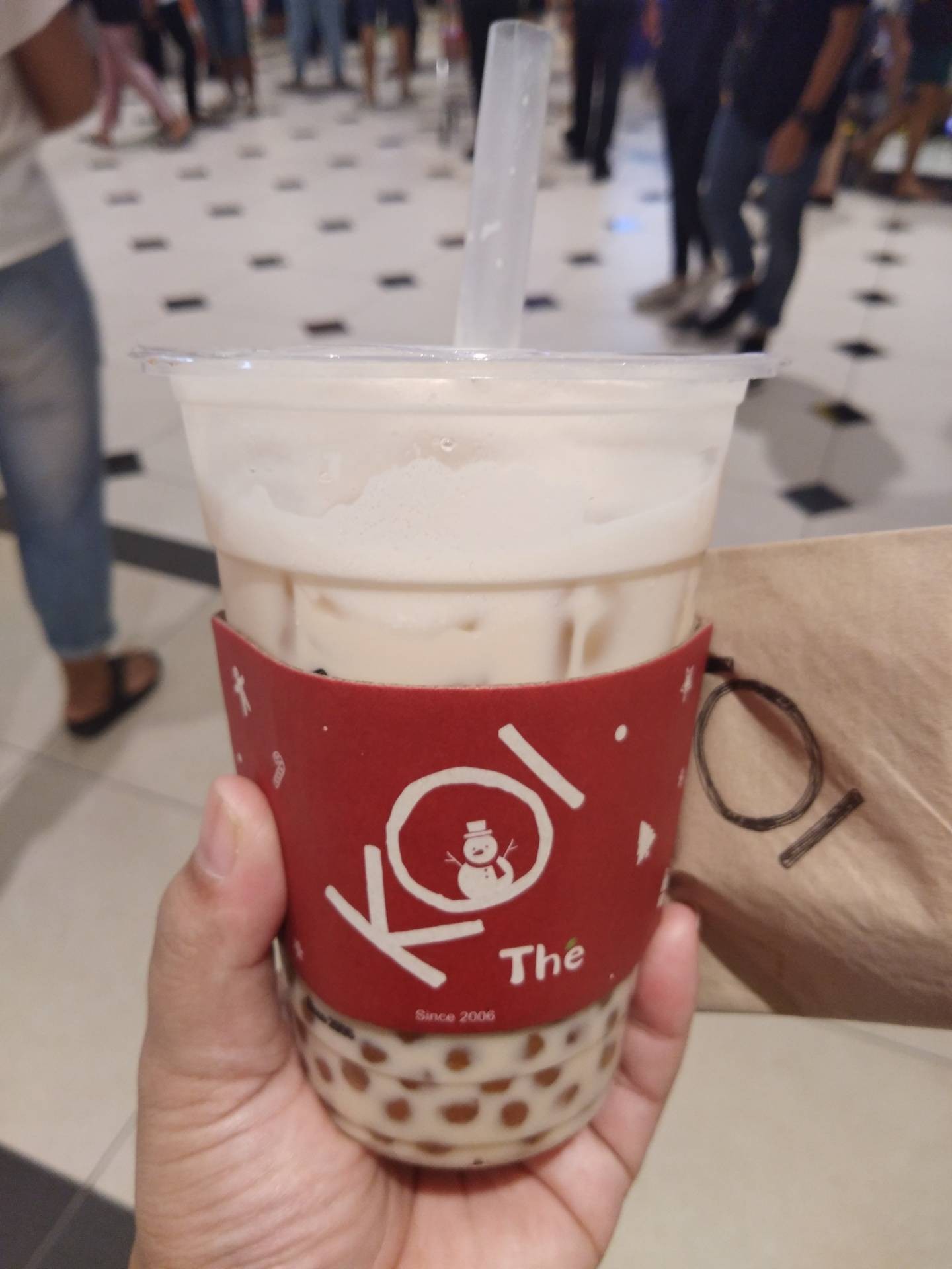 รีวิว KOI Thé สยามพารากอน - milk tea หวานกำลังดี