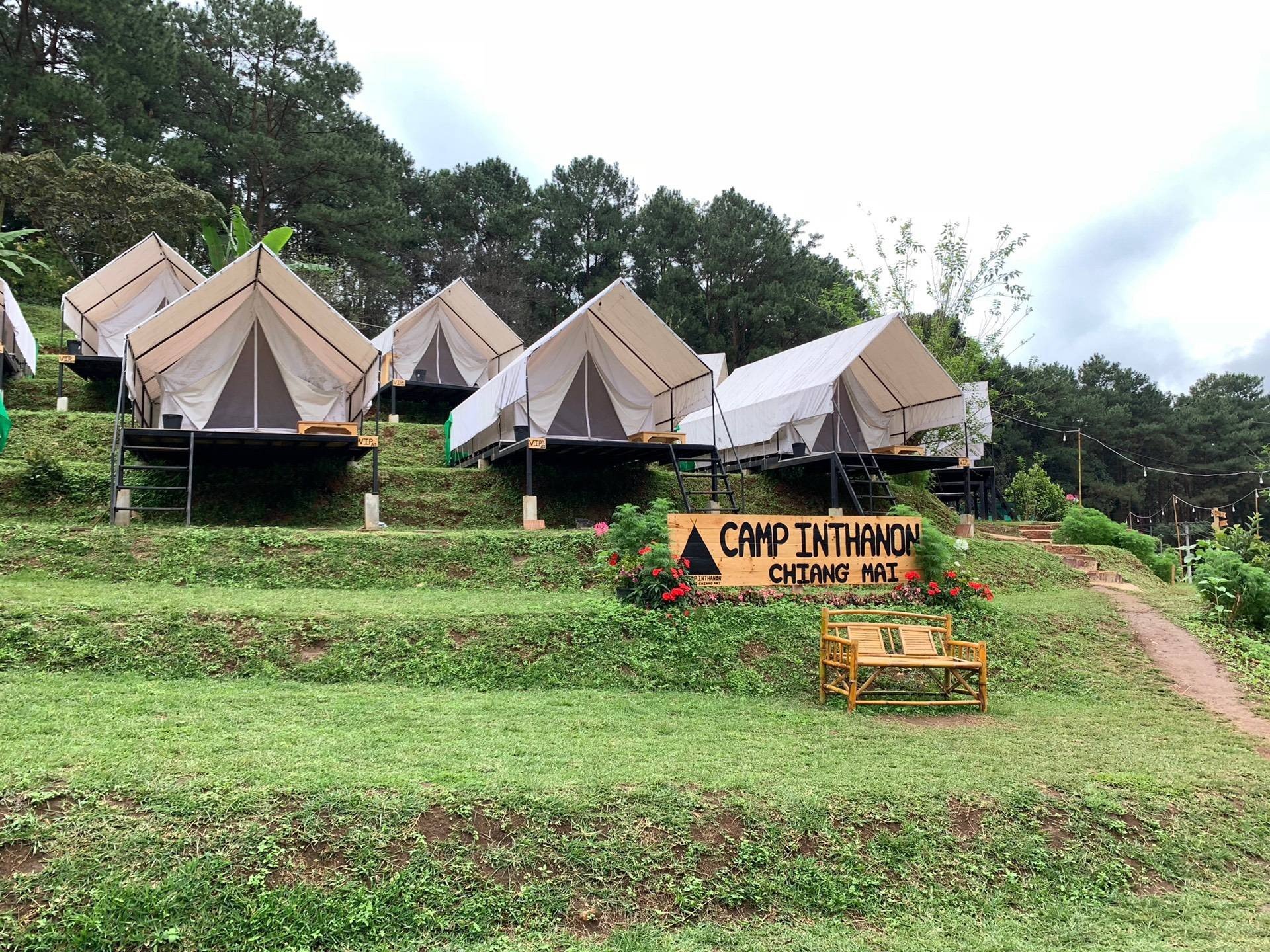 รีวิว Camp Inthanon - ที่พักใกล้ดอยอินทนน์ วิวดี มีความนอนเต๊นท์