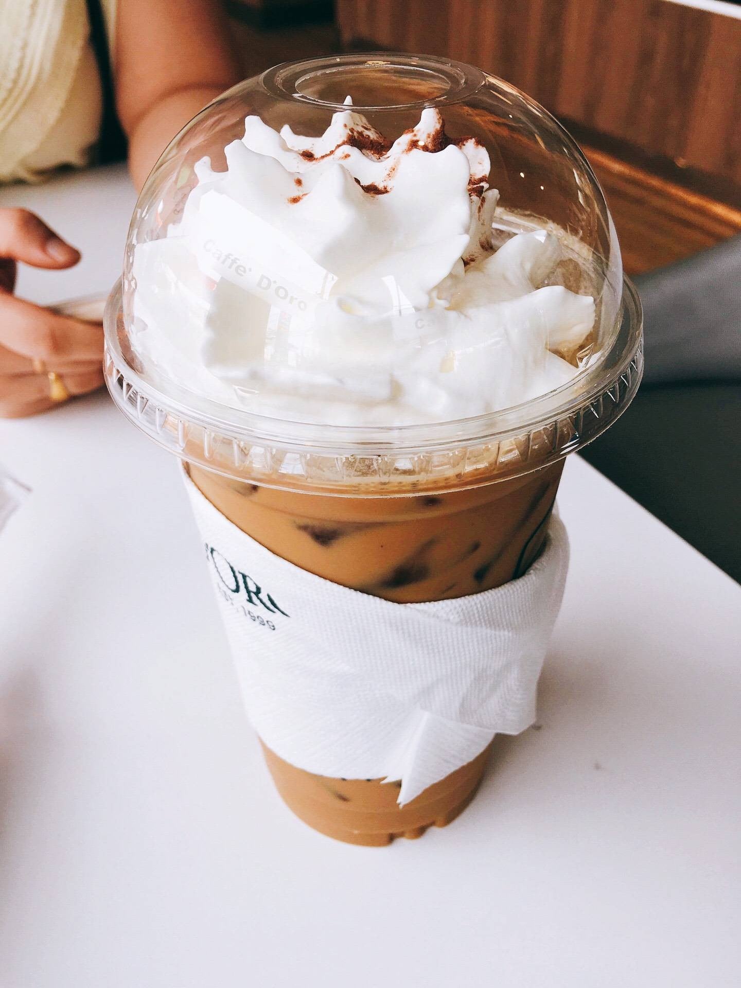 รีวิว D’oro Coffee Caltex ดาวสมใจ พระประแดง - กาแฟเด็ด ราคาโดนใจ - Wongnai