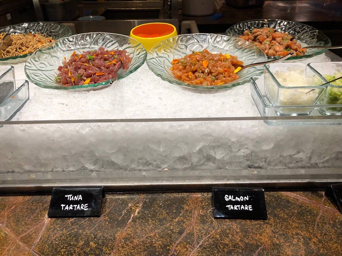 รีวิว Edge - buffet อาหารเช้าหลากหลายสไตร์ที่โรงแรมPan Pacific