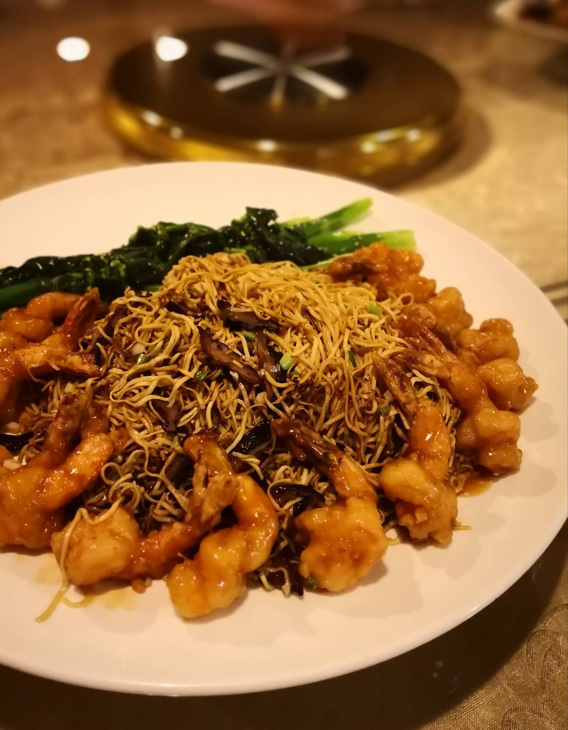 บะหมี่ผัดซอสเอ็กซ์โอทะเล ร้าน Siang Ping Loh Chinese Restaurant โรงแรม ...
