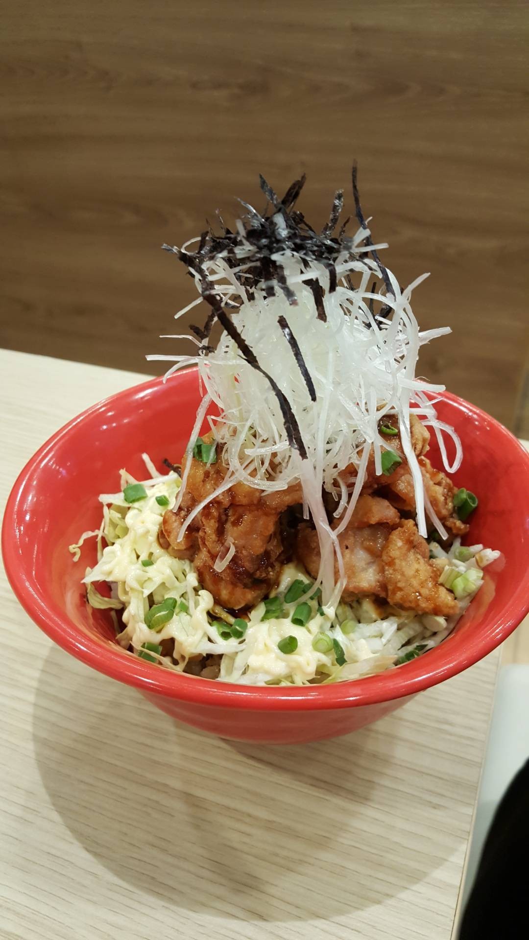 [Set Menu] Set F Karaage Rice Blow 159฿ ร้าน Ramen Ippudo Central Bangna