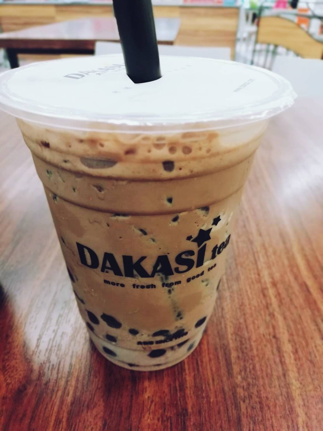 รีวิว Dakasi Tea Big C นครปฐม - Dakasi Tea ไข่มุกลาวาอุ่น ๆ