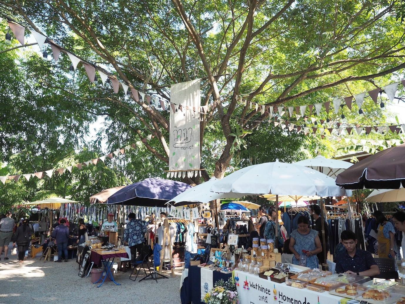 รีวิว ฉำฉา(Chamcha) market - กาดเล็กๆเน้นพวกงานแฮนด์เมท