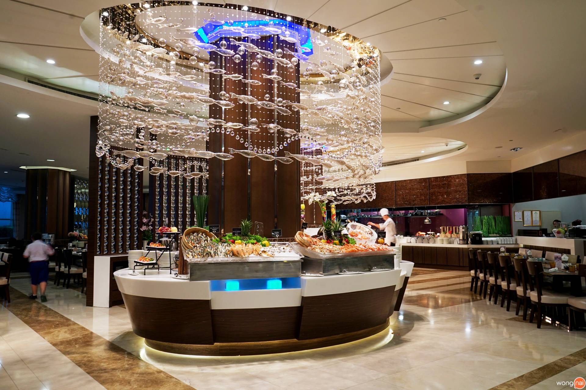 The Berkeley Dining Room บุฟเฟ่ต์โรงแรมอิ่มปูยักษ์ไม่จำกัดเวลา