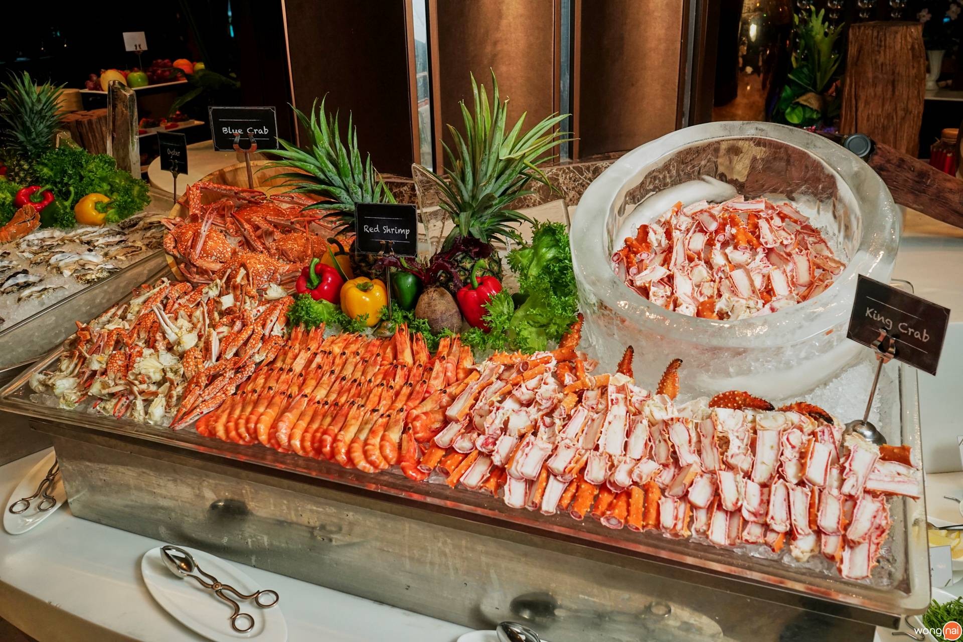 The Berkeley Dining Room บุฟเฟ่ต์โรงแรมอิ่มปูยักษ์ไม่จำกัดเวลา