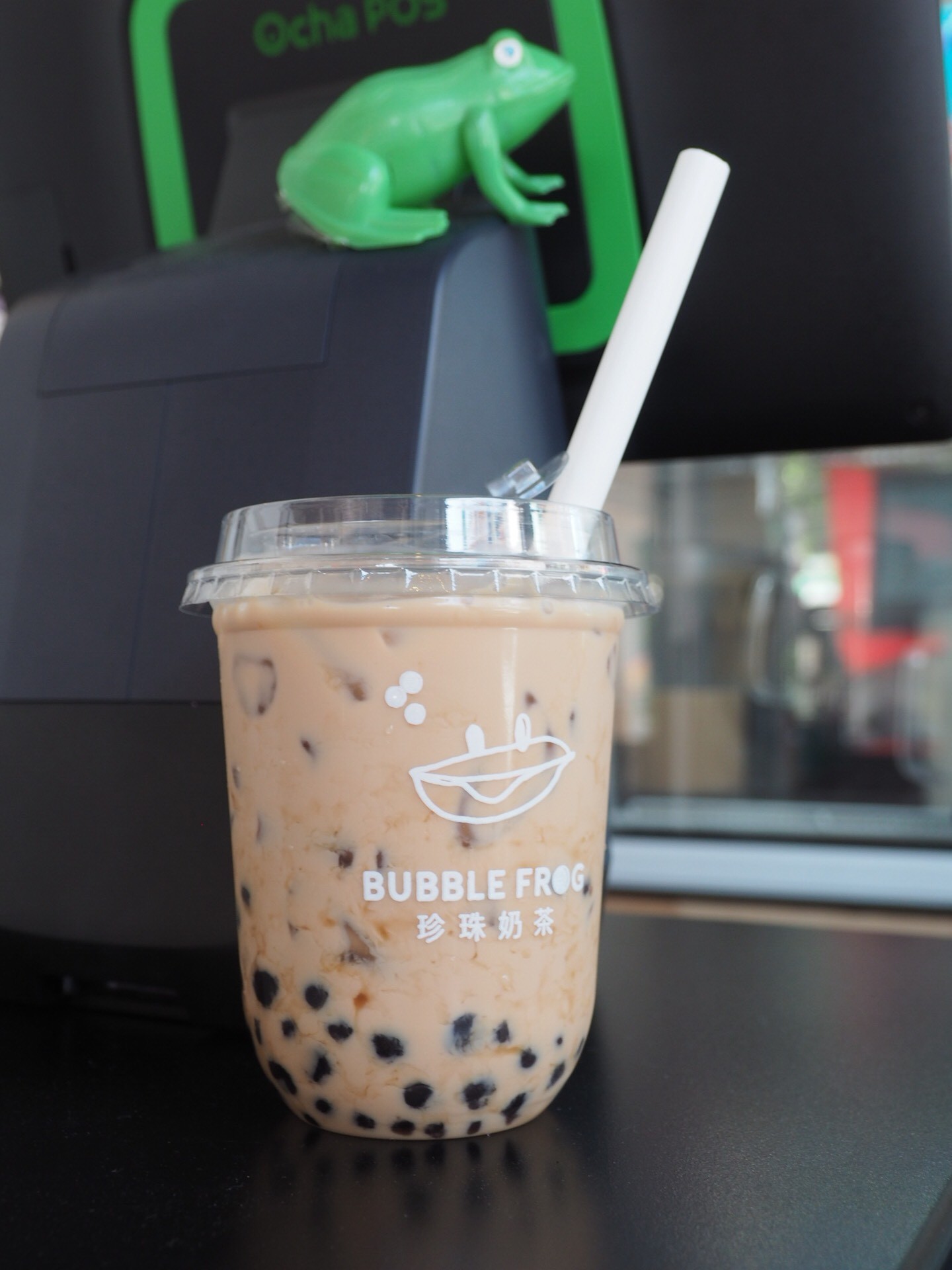 รีวิว BUBBLE FROG TEA สันติธรรม - มาใหม่อีกแล้วจ้า... ร้านชามุกเปิดใหม่ ...