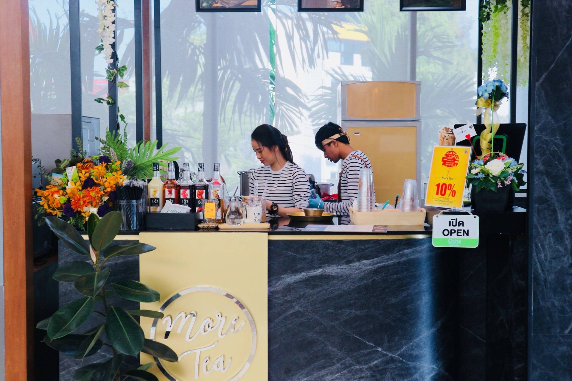 รีวิว Moretea Limelight Avenue Phuket - ร้านชานมไข่มุกพ่นไฟชิก ๆ