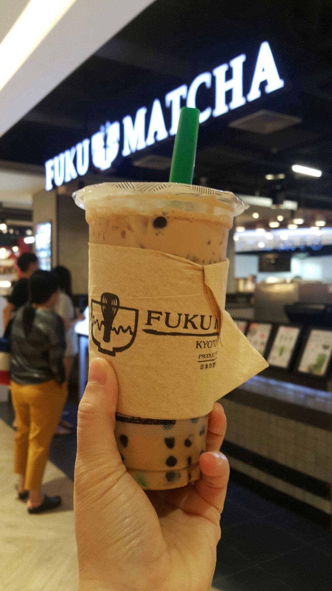 รีวิว Fuku Matcha เทอร์มินอลพระราม3 - ร้านชานมไข่มุกเปิดใหม่