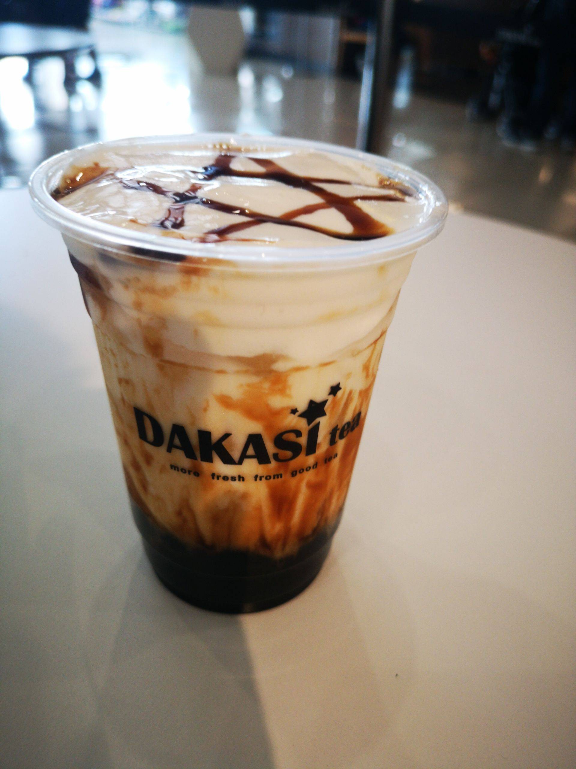 รีวิว Dakasi Tea เมกา บางนา - ไข่มุก+วิปชีสสสสส