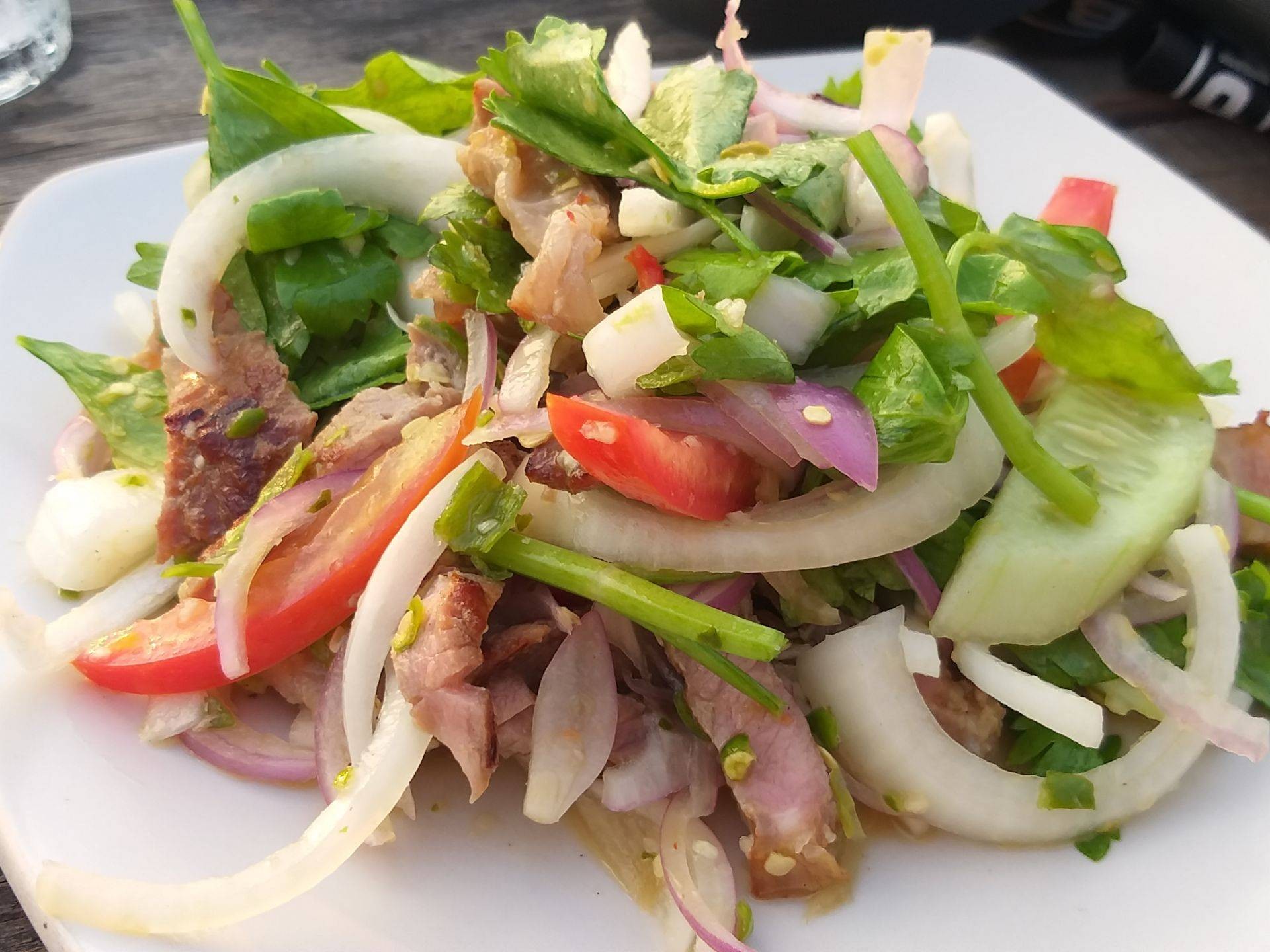 รีวิว Kookkai cha - วิวงามยามเย็นของเสาชิงช้า จาก Rooft top