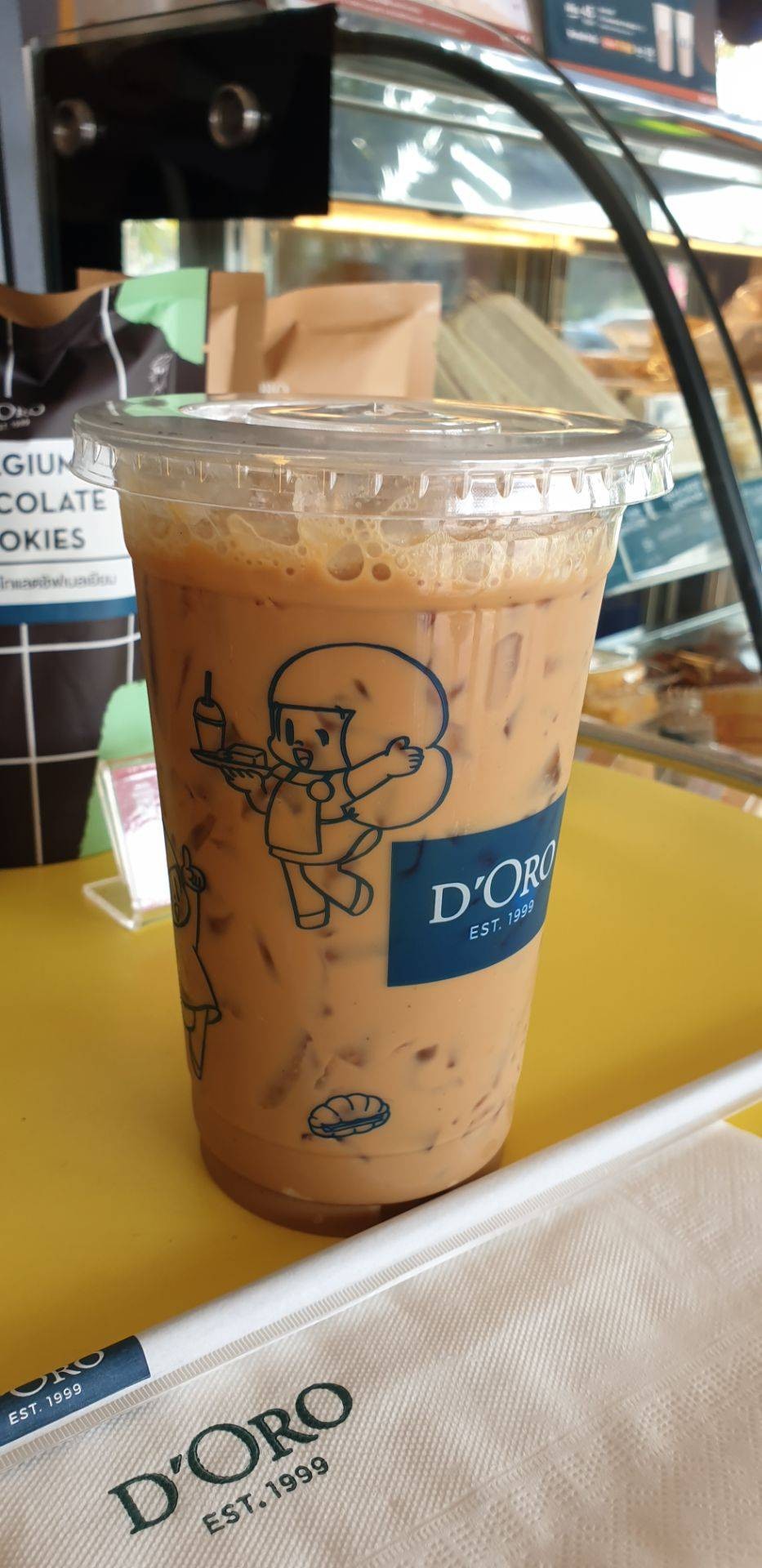 รีวิว D’oro Coffee จอหอ โคราช - กาแฟดีๆ ที่ปั๊มเชลล์