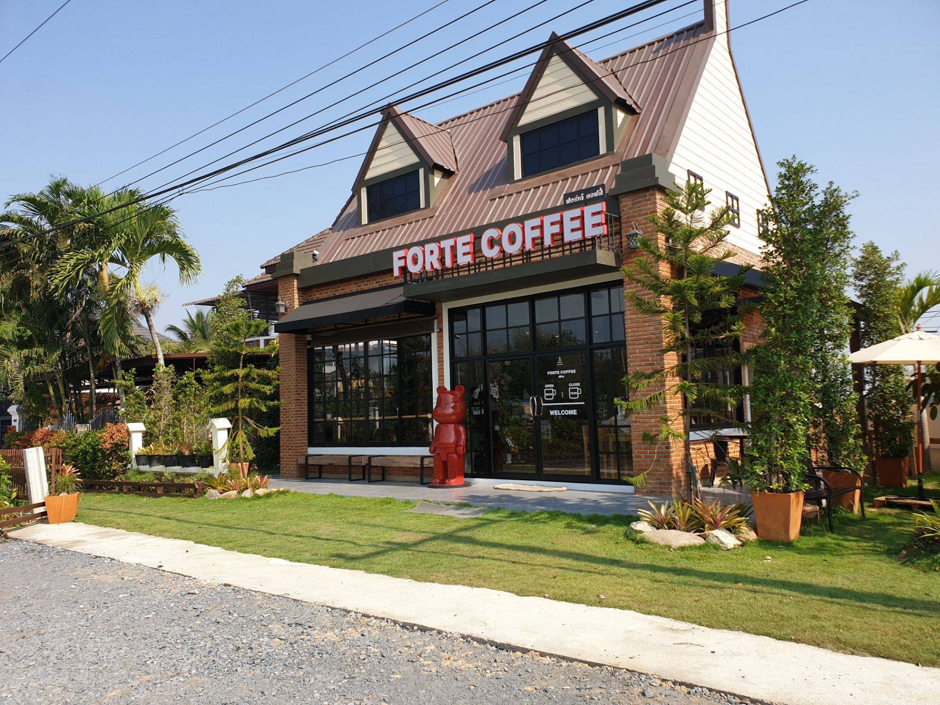 รีวิว Forte Coffee - ฟอร์เต้ คอฟฟี่ เชียงใหม่ - กาแฟดี บรรยากาศดี