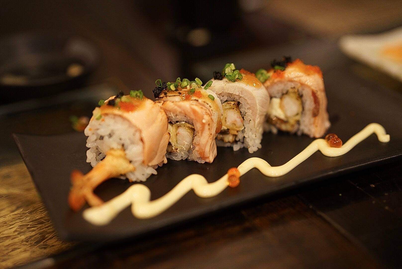 โรลสูตรทางร้าน ร้าน Shinsei Sushi Ari - Wongnai