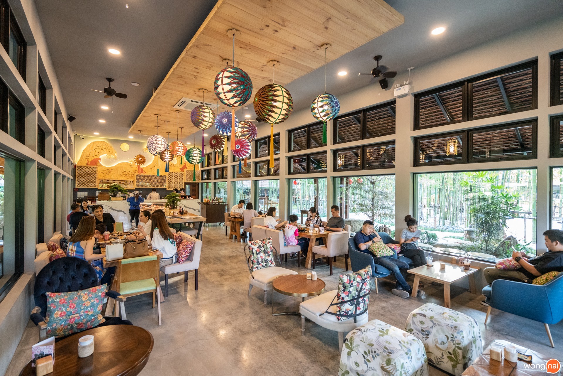 “Nekoemon Café Chiangmai” คาเฟ่น่านั่ง ในสวนสไตล์ญี่ปุ่น