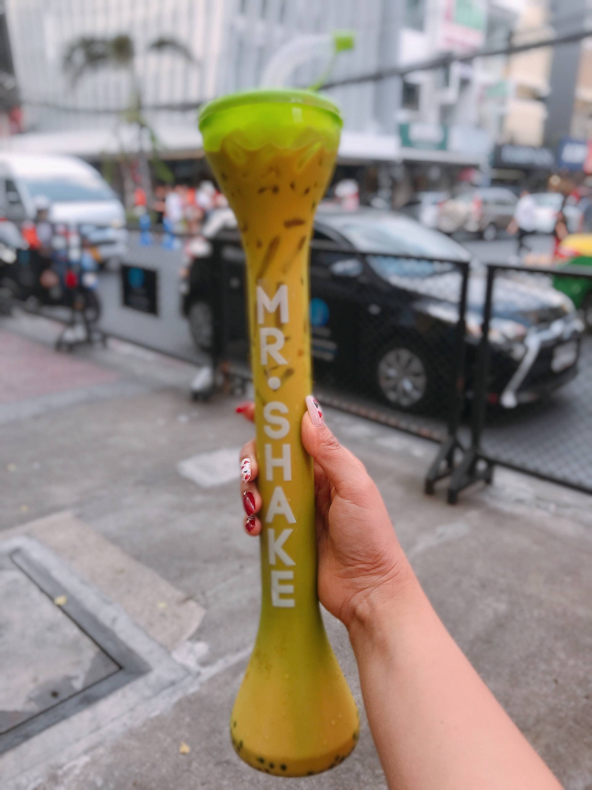 รีวิว Mr.shake สยามสแควร์ - ชานมอร่อยกับแก้วดัมเบล - Wongnai