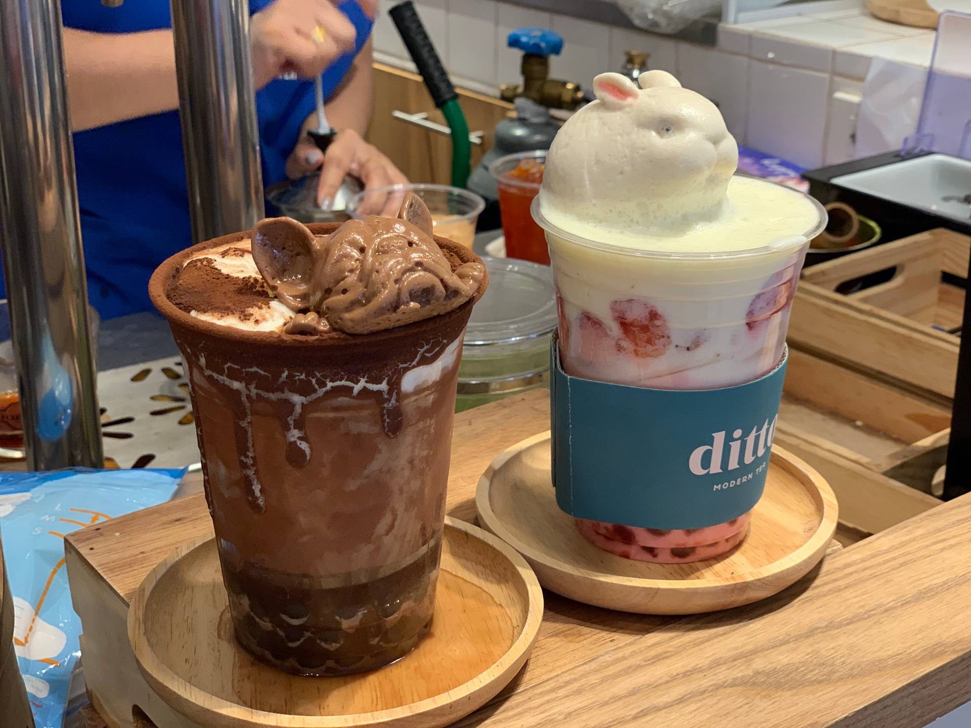 รีวิว Ditto Modern Tea centralwOrld - เสาร์อาทิตย์คนเยอะ มาช้าหมดทุกอย่าง