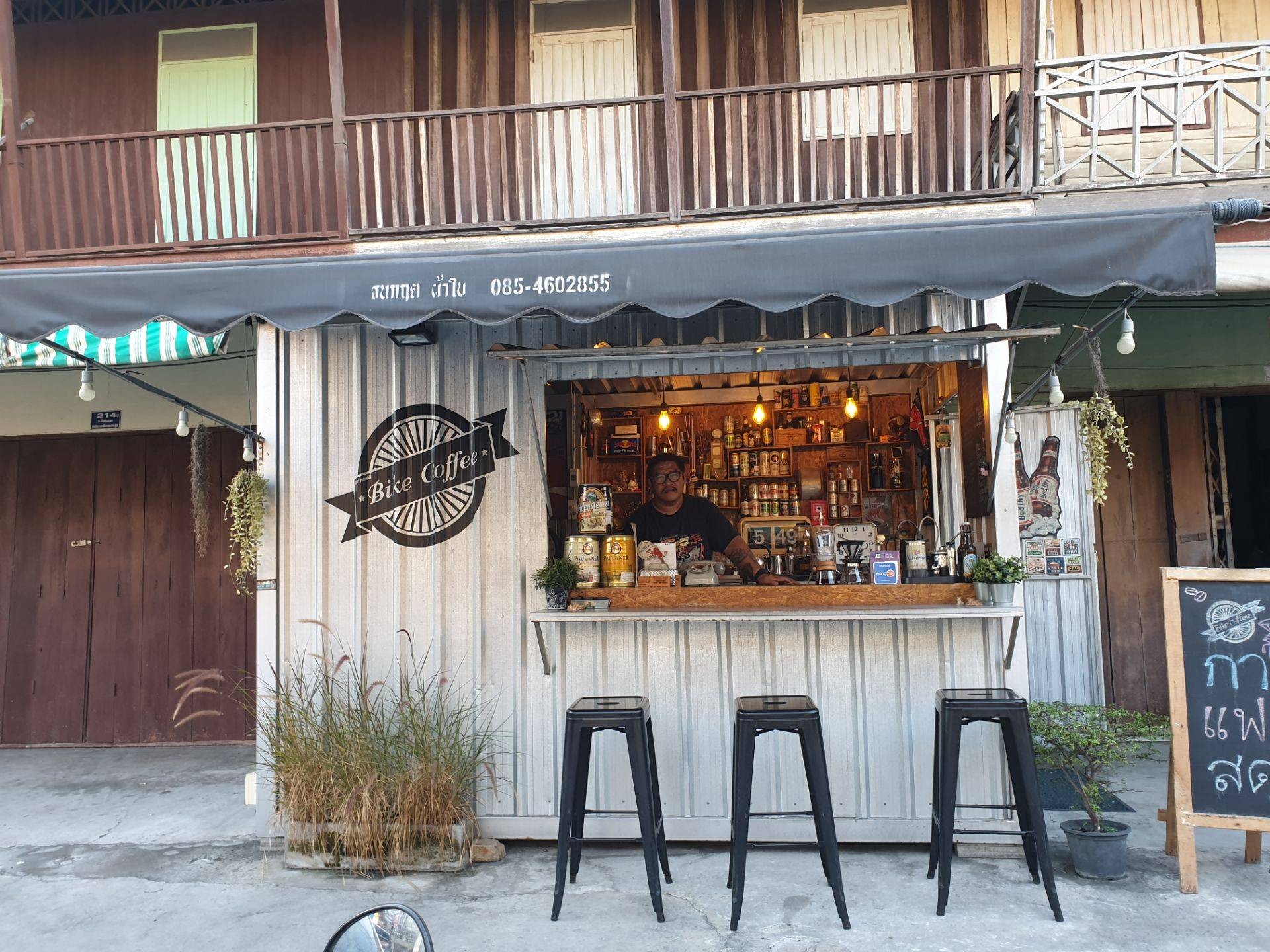 ร้าน Bike Coffee | รีวิวร้านอาหาร